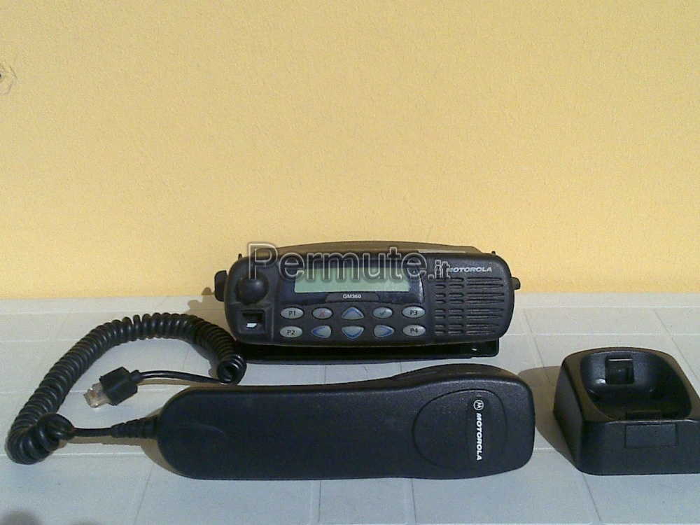 MOTOROLA GM360 VHF Teramo in Permuta, Altri passatempi e passioni ...