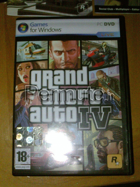GTA IV + cd con aggiornamento Napoli Usato in Permuta, Giochi per PC e ...