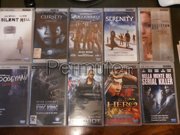 Films UMD per PSP Foggia Usato in Permuta, Sony PSP - Permute.it