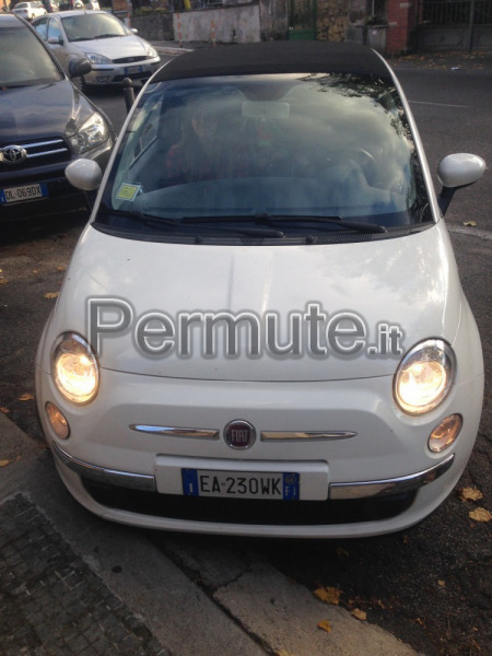 Fiat 500 cabrio gpl automatica Roma Usato in Permuta, Auto Cabrio ...