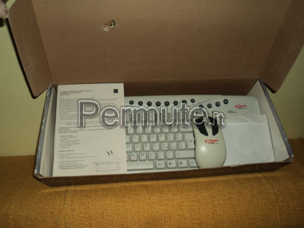 Typhoon 40229 intelligent wireless keyboard and mouse € 19 Bari Usato ...
