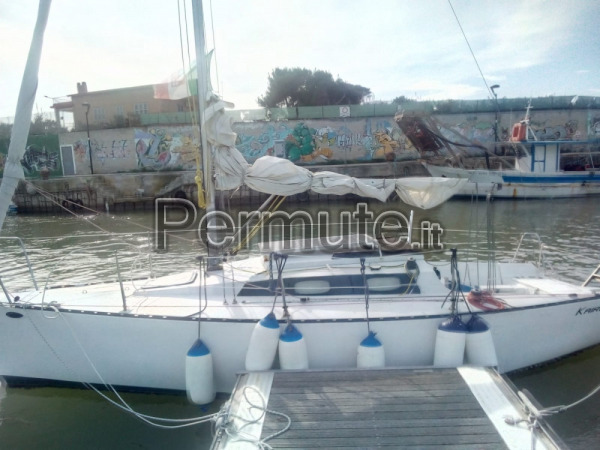 vela 26 piedi e.c. deriva mobile carrellabile Foggia Usato in Permuta ...